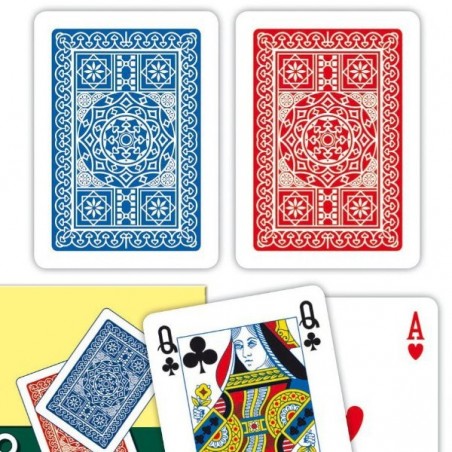 Carte da Gioco Modiano Ramino 98 2 mazzi
