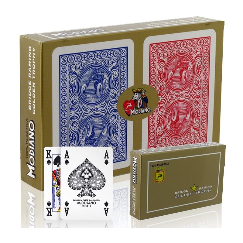 Carte Modiano GOLDEN TROPHY Ramino Bridge