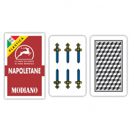 Carte Napoletane 100 PLASTICA Modiano